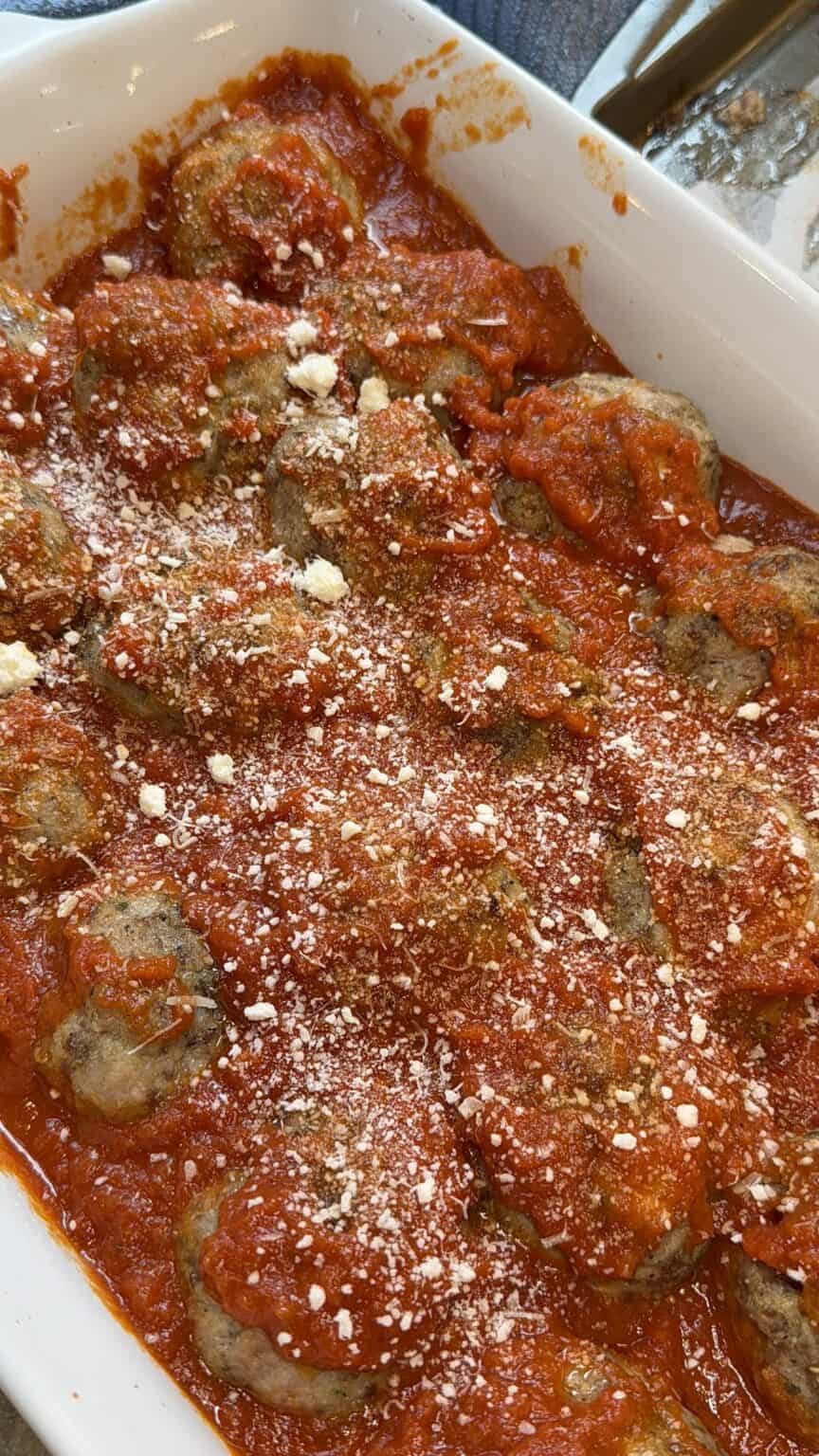 CLASSIC BAKED ITALIAN MEATBALLS