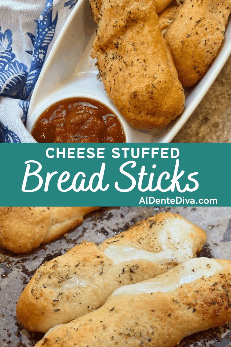 CHEESE STUFFED BREADSTICKS
