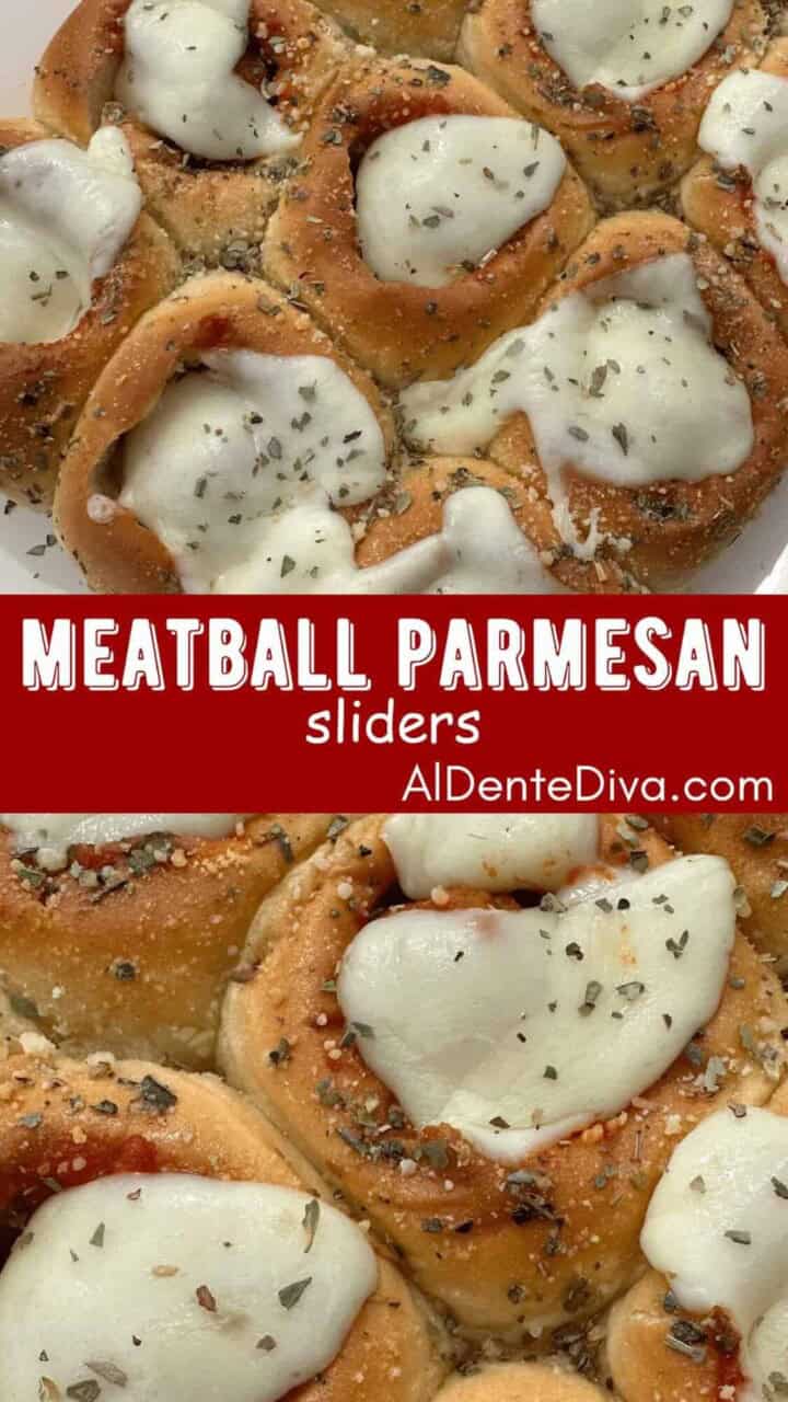 MEATBALL PARMESAN SLIDERS