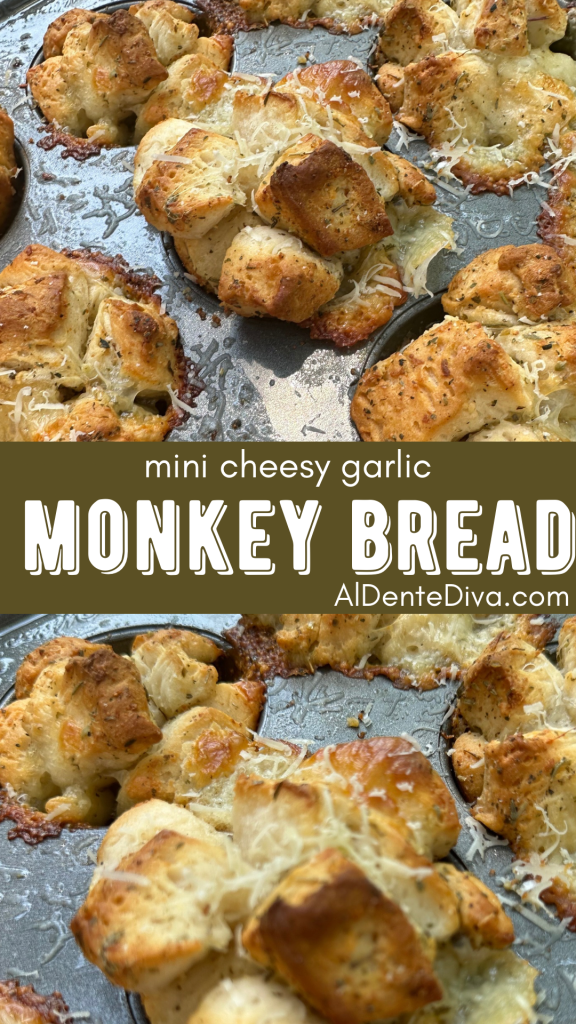 MINI CHEESY GARLIC MONKEY BREAD