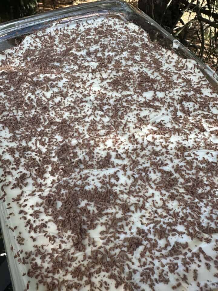 TIRAMISU POKE CAKE
