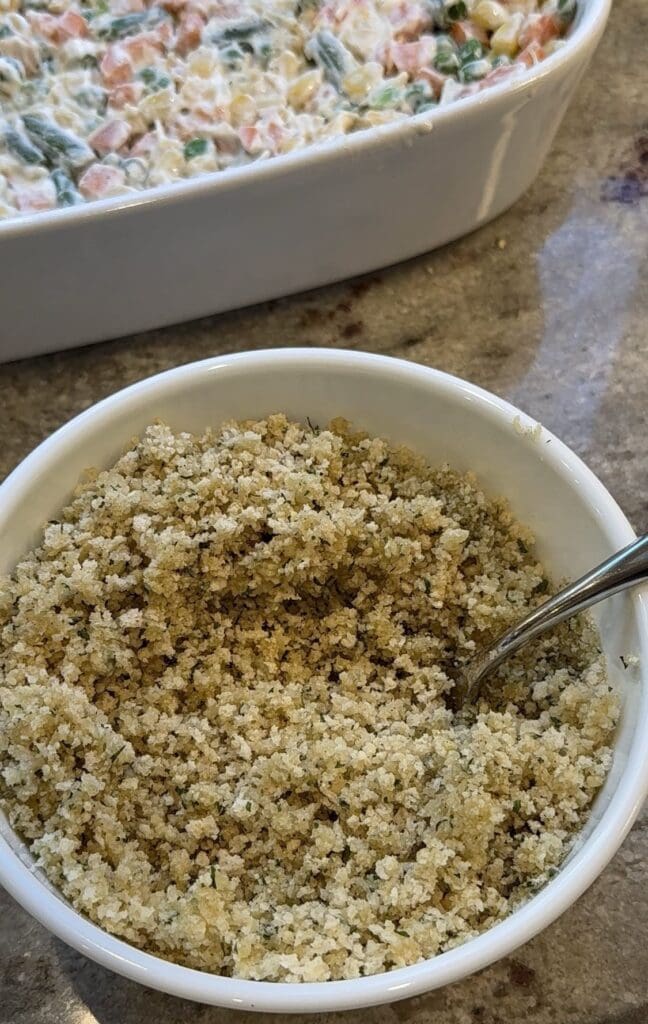 FROZEN MIXED VEGETABLE CASSEROLE