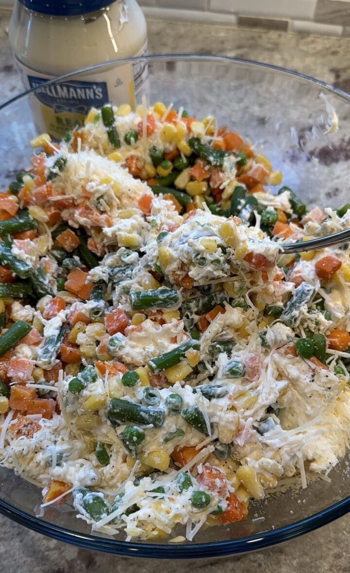 FROZEN MIXED VEGETABLE CASSEROLE