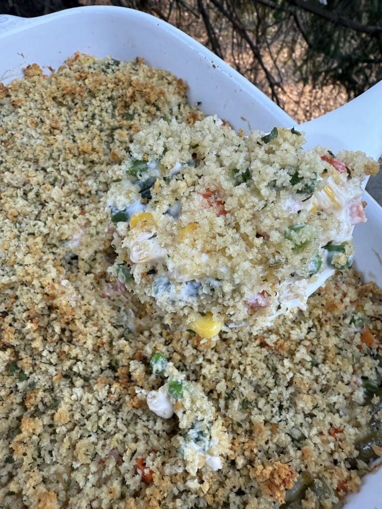 FROZEN MIXED VEGETABLE CASSEROLE