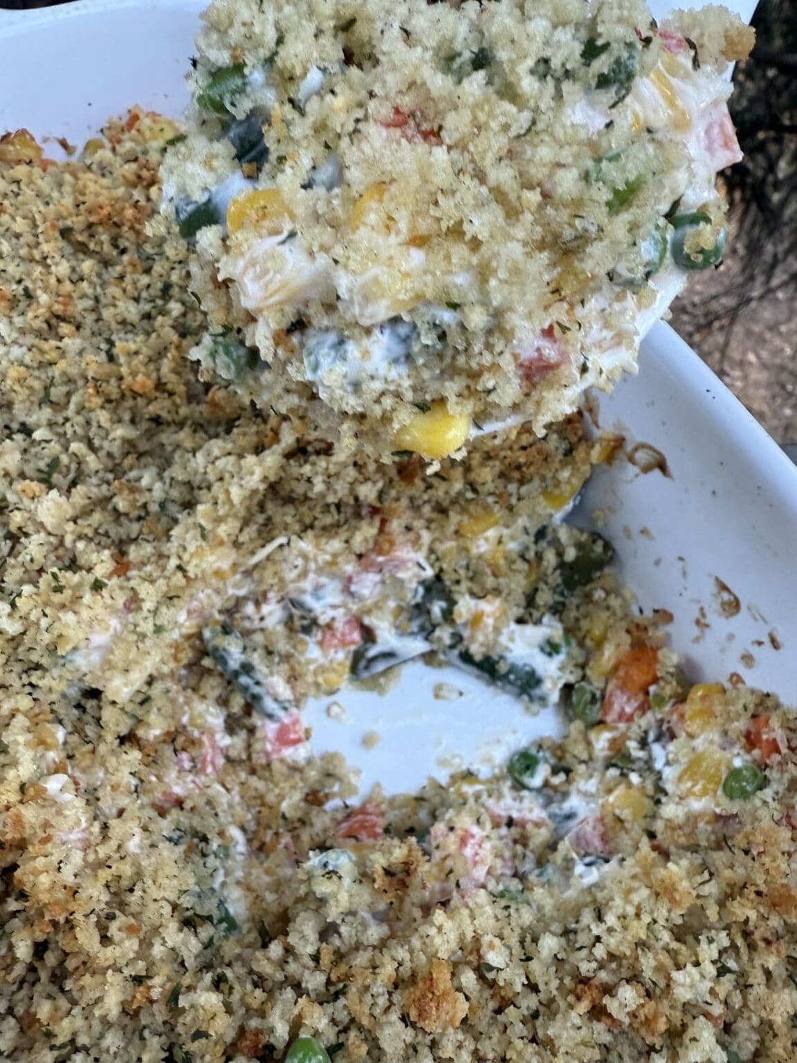 FROZEN MIXED VEGETABLE CASSEROLE