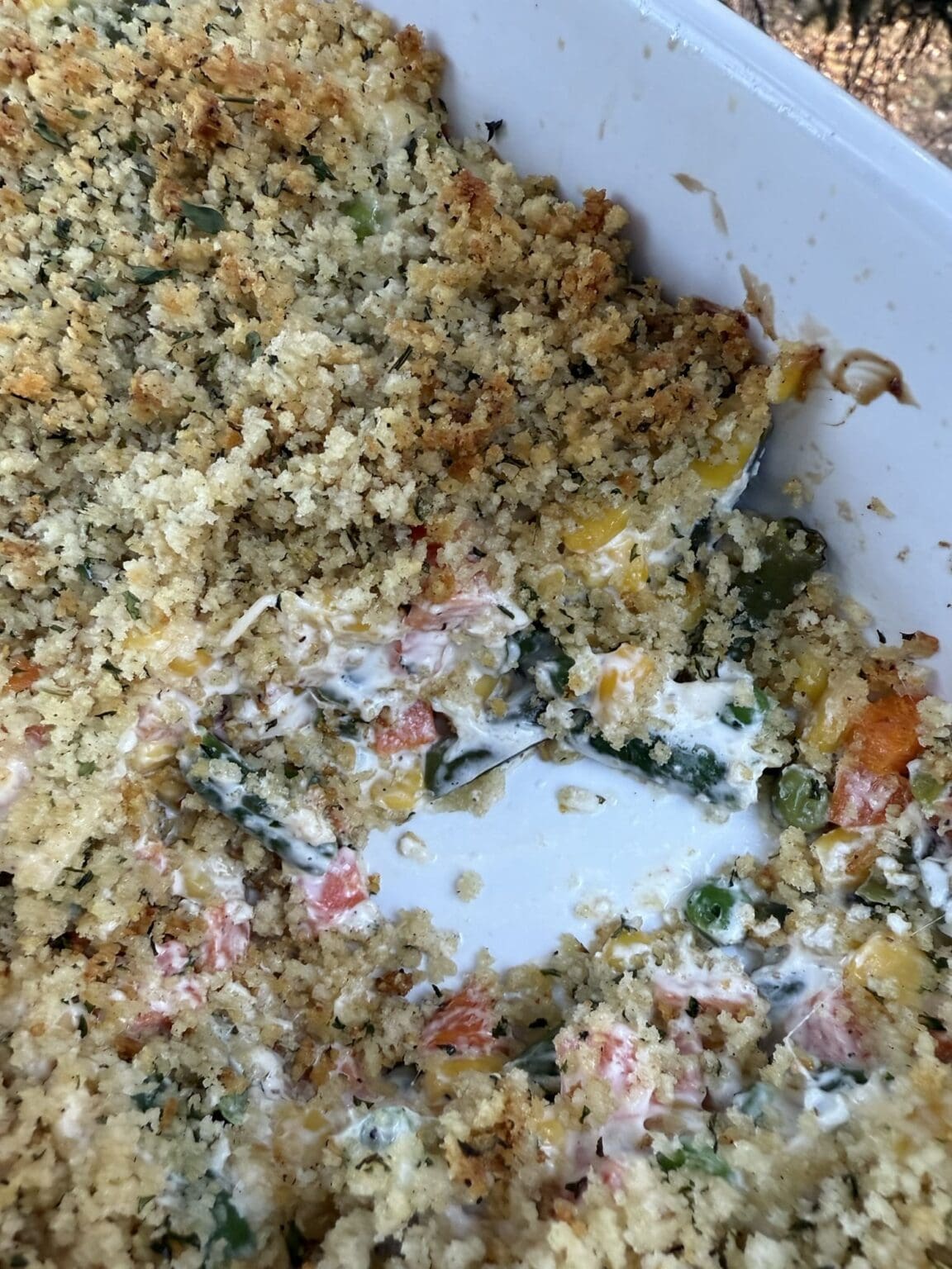 FROZEN MIXED VEGETABLE CASSEROLE