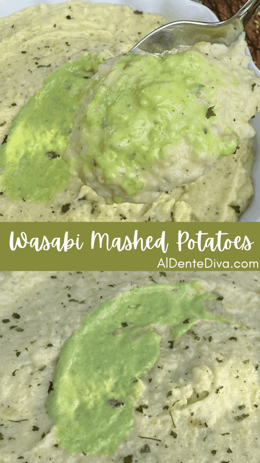 WASABI MASHED POTATOES