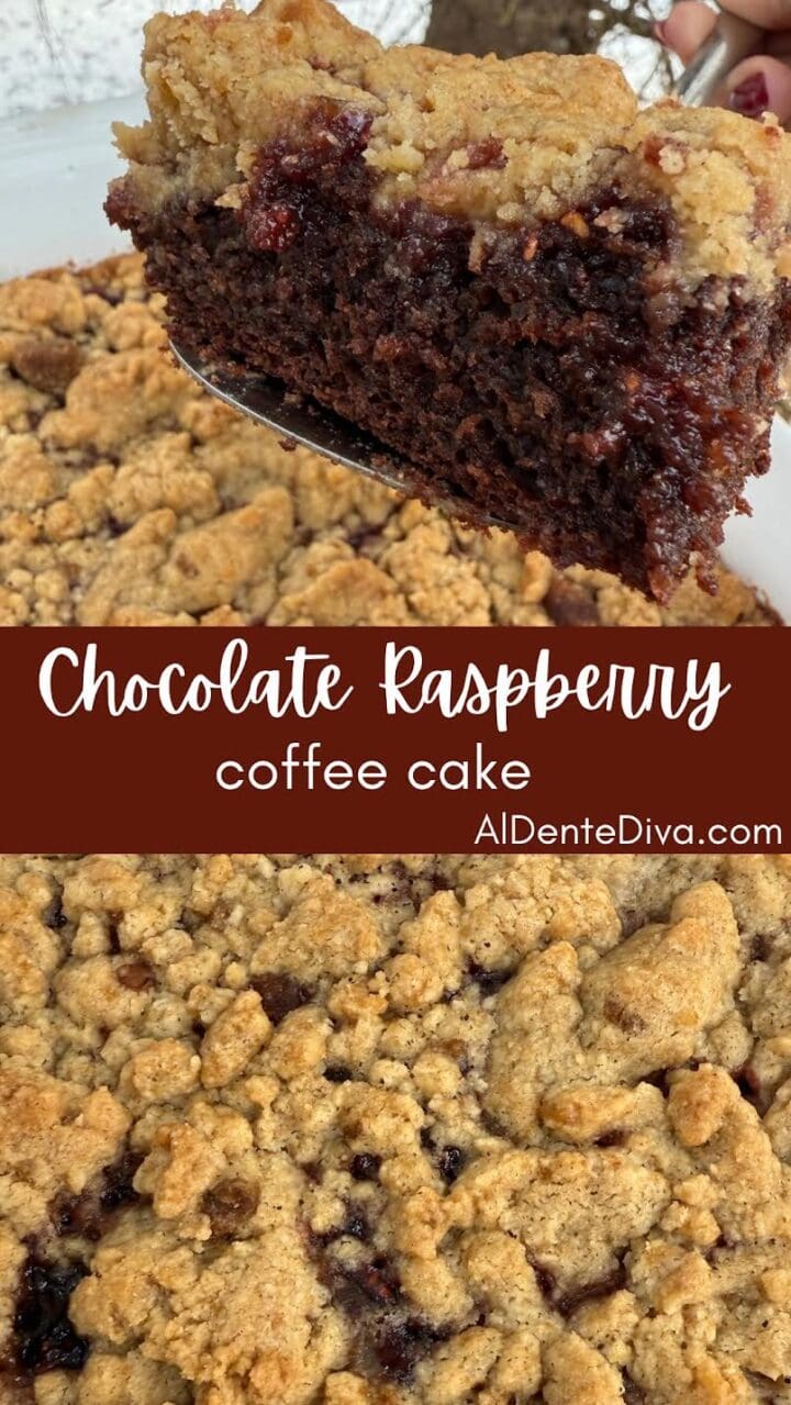 CHOCOLATE RASPBERRY COFFEE CAKE
