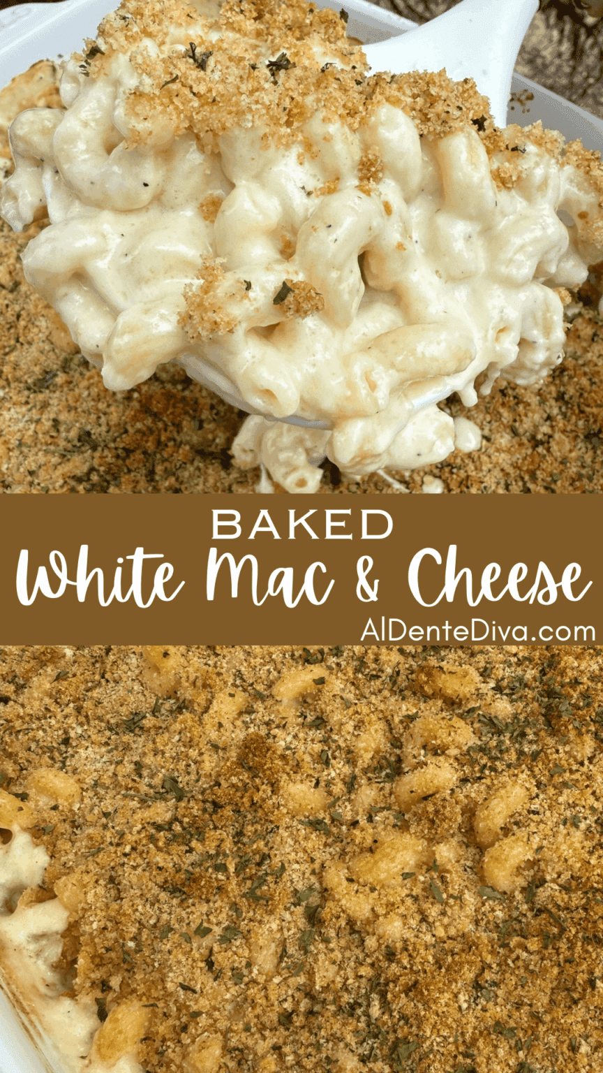 BAKED WHITE MAC AND CHEESE