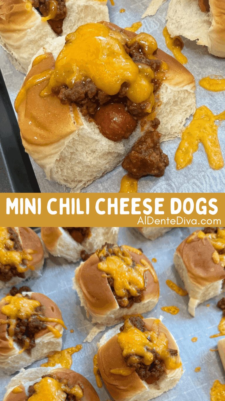 MINI CHILI CHEESE DOGS