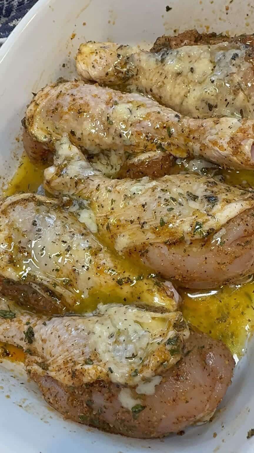 GARLIC BUTTER CHICKEN DRUMSTICKS