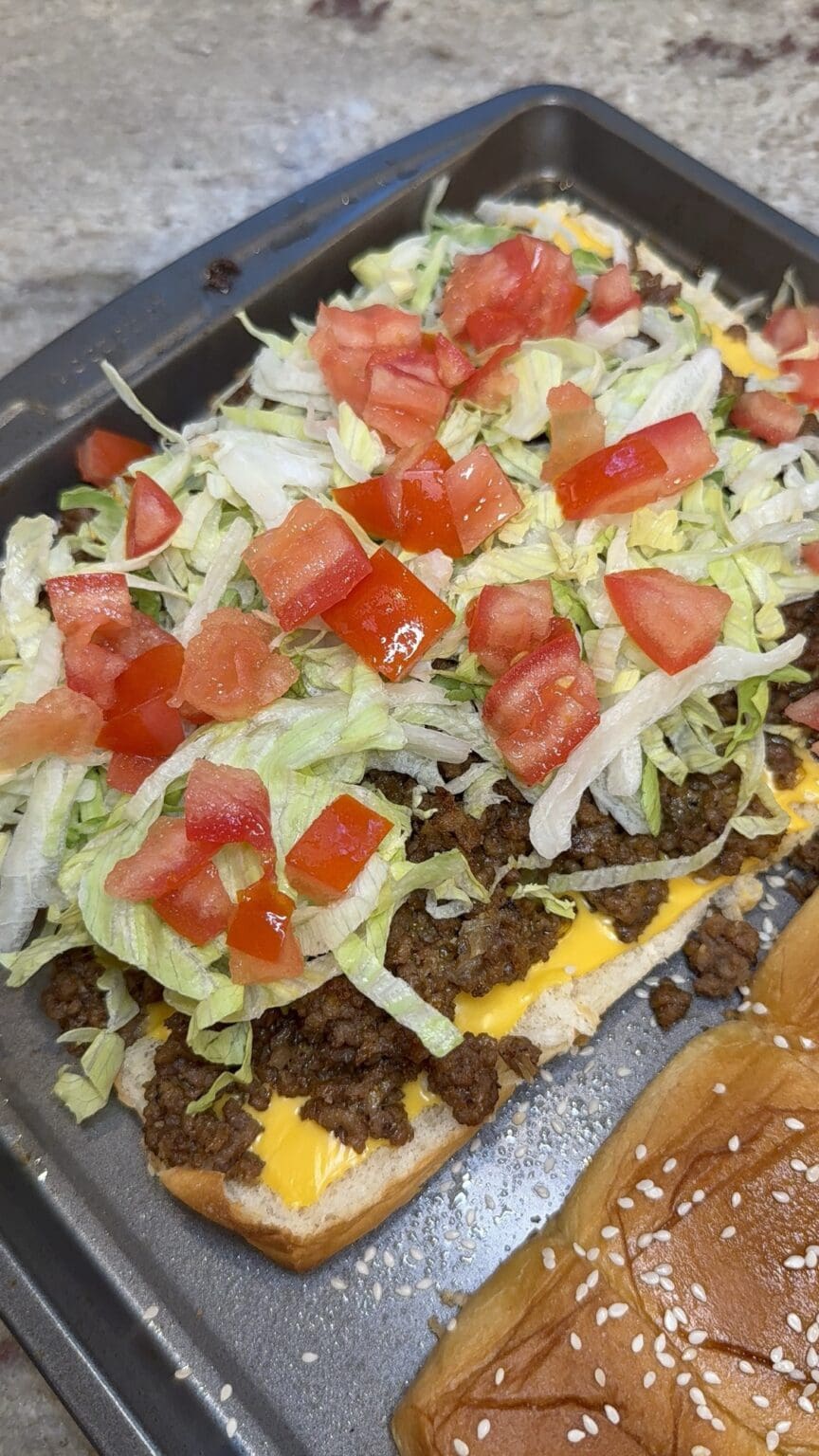 CHOPPED CHEESE SLIDERS