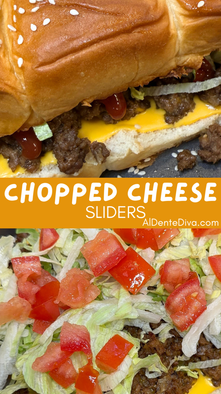 CHOPPED CHEESE SLIDERS