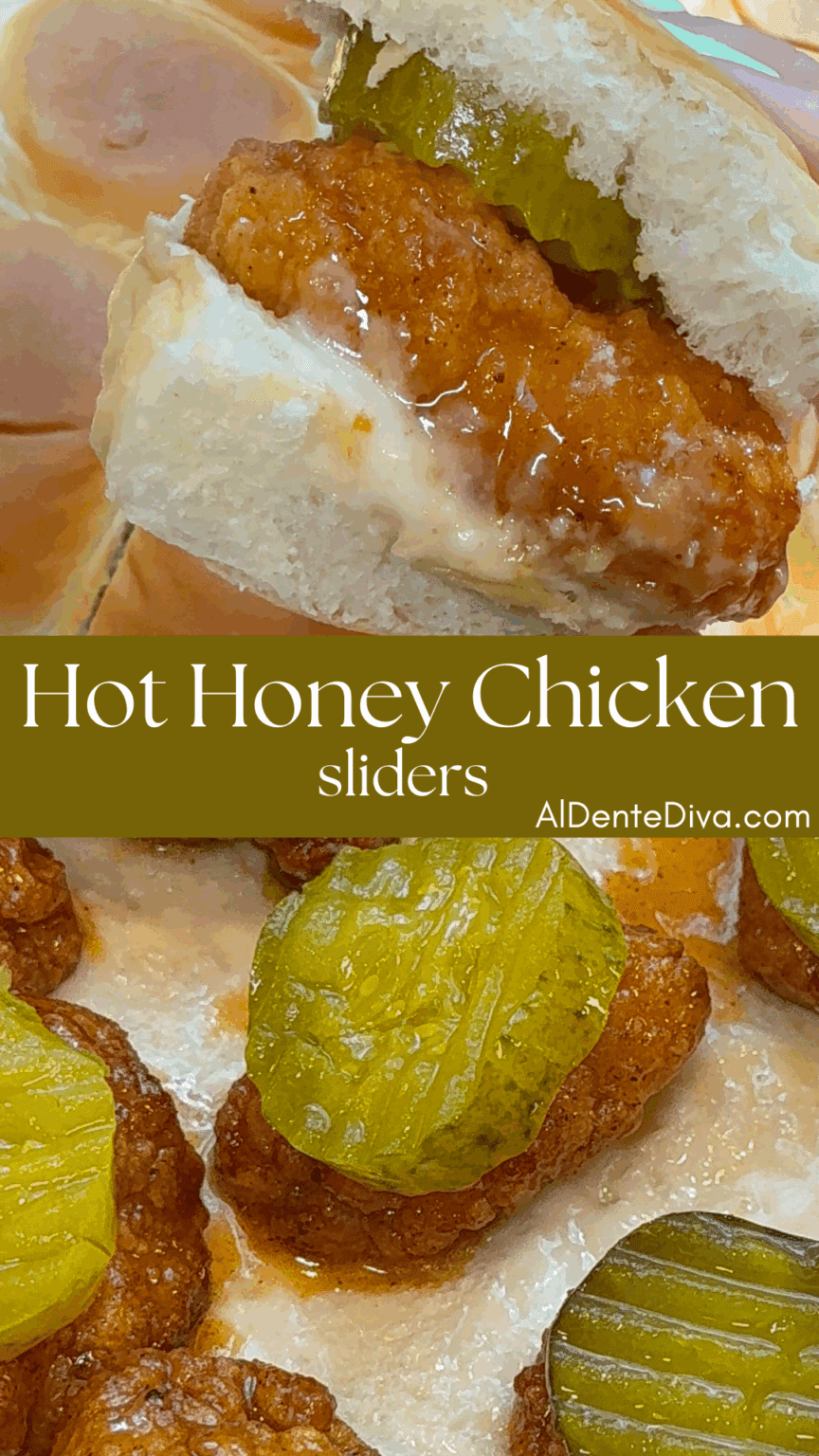 HOT HONEY CHICKEN SLIDERS
