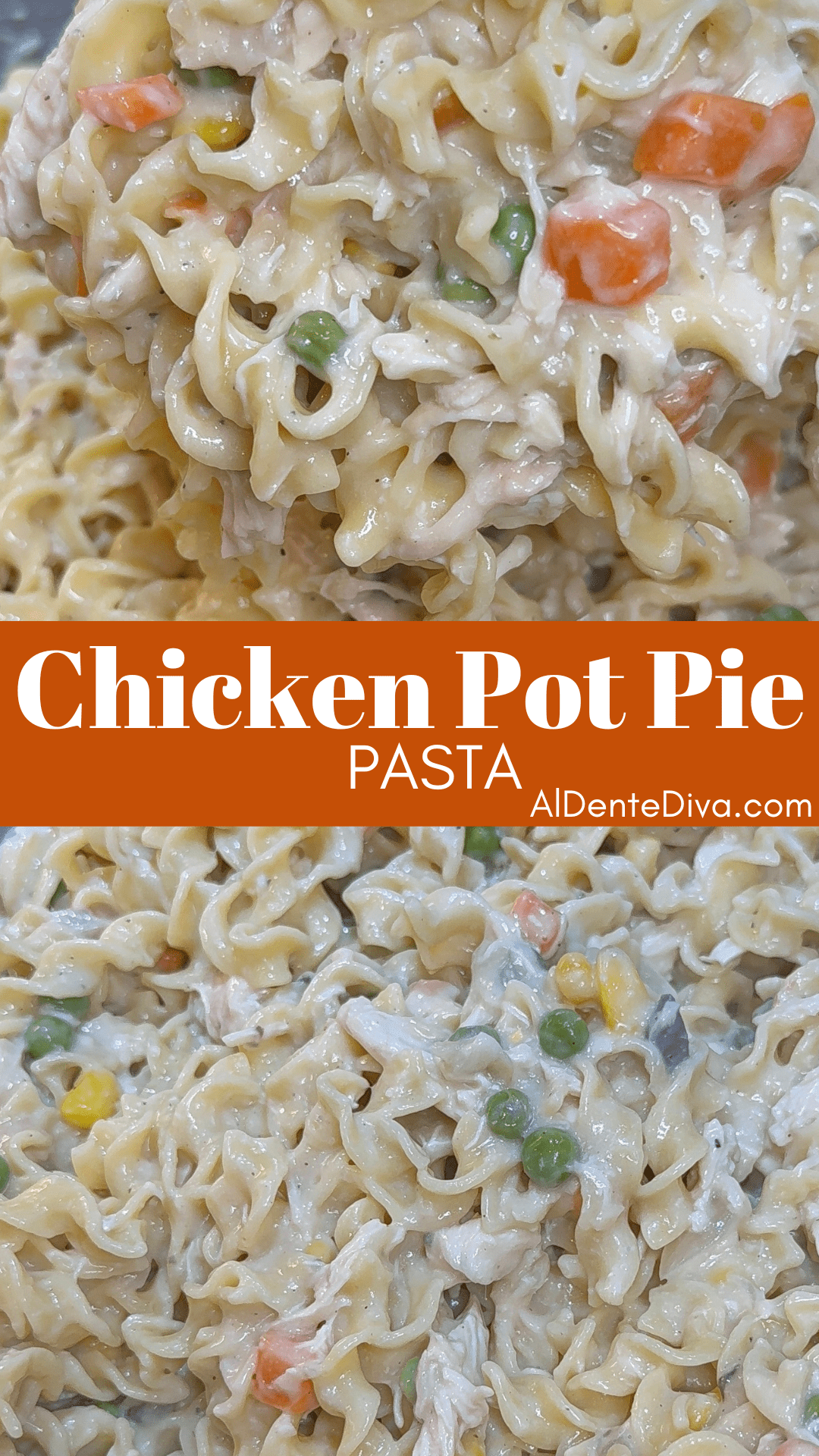 CHICKEN POT PIE PASTA
