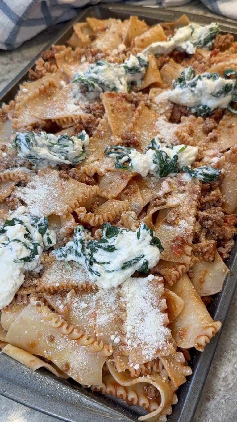 SHEET PAN LASAGNA
