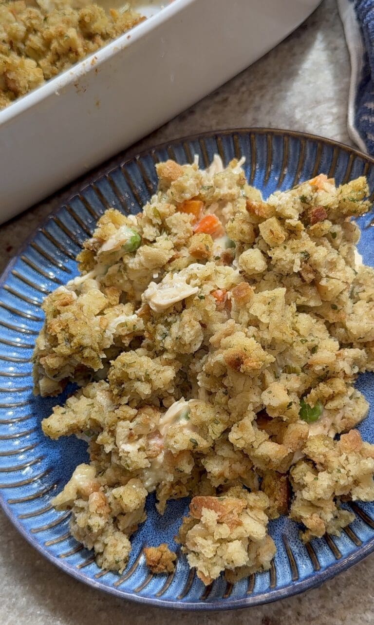 CHICKEN AND STUFFING CASSEROLE