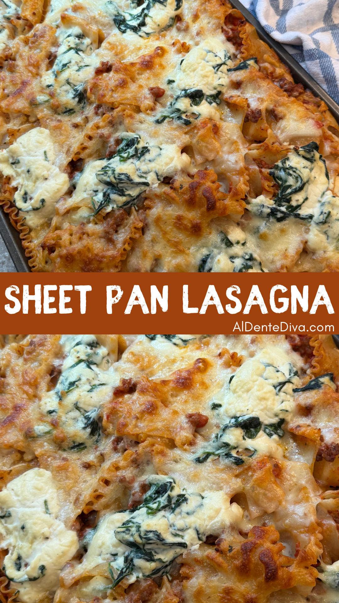 SHEET PAN LASAGNA