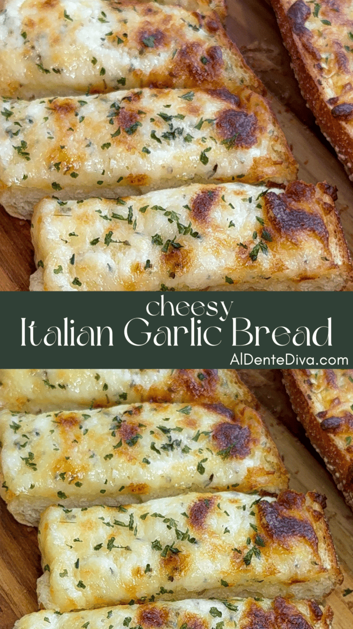 CHEESY ITALIAN GARLIC BREAD