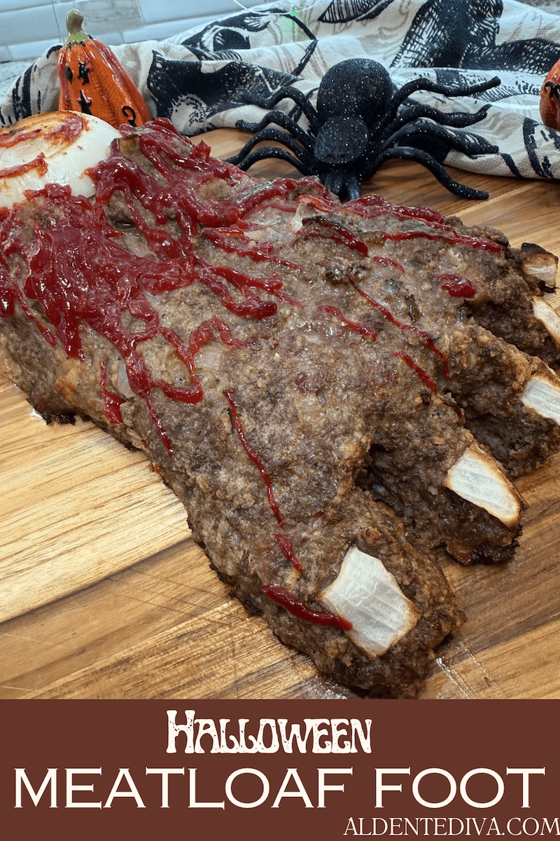 Halloween Meatloaf Foot – Creepy and Easy Feet Loaf Recipe