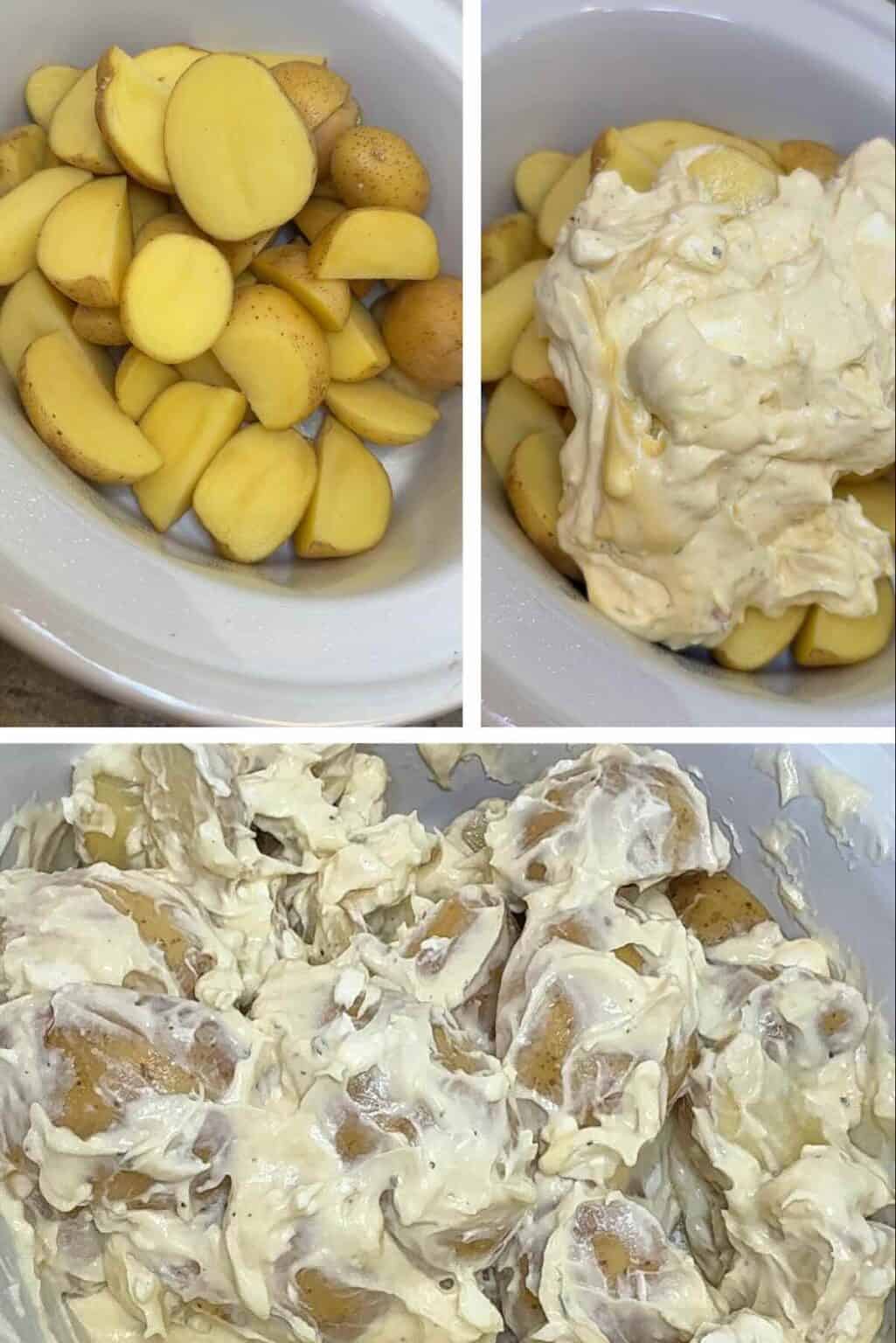 CROCKPOT CREAMY RANCH BABY POTATOES